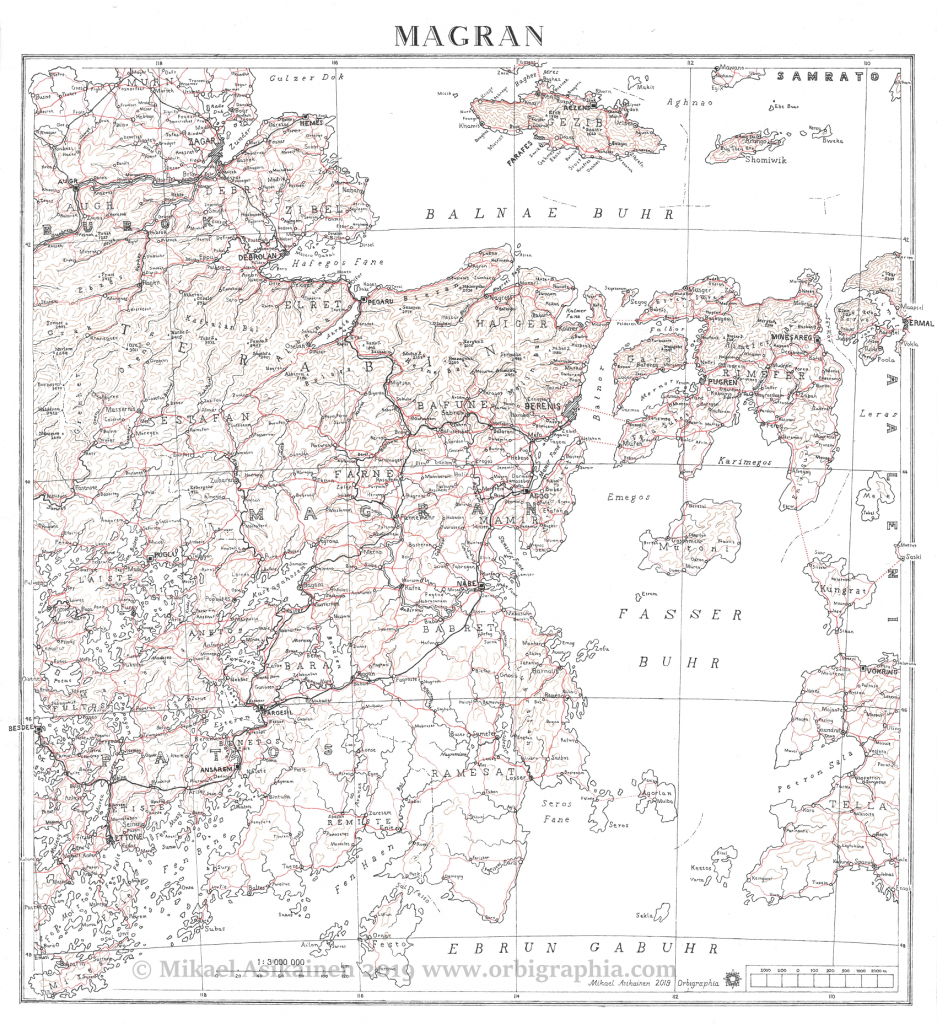 Orbigraphia • Hand-drawn maps and fictional geography